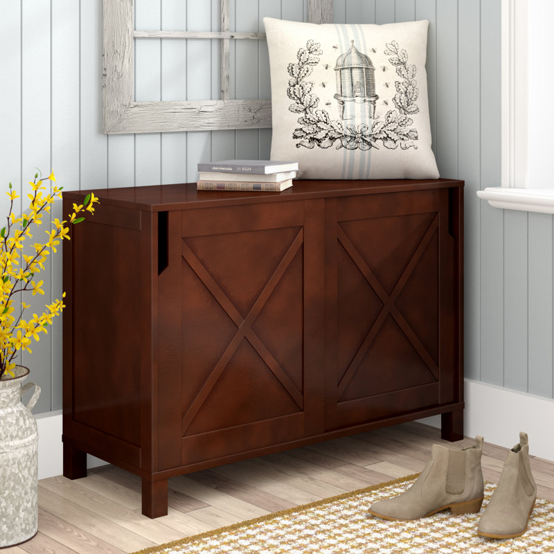 August grove shoe cabinet store
